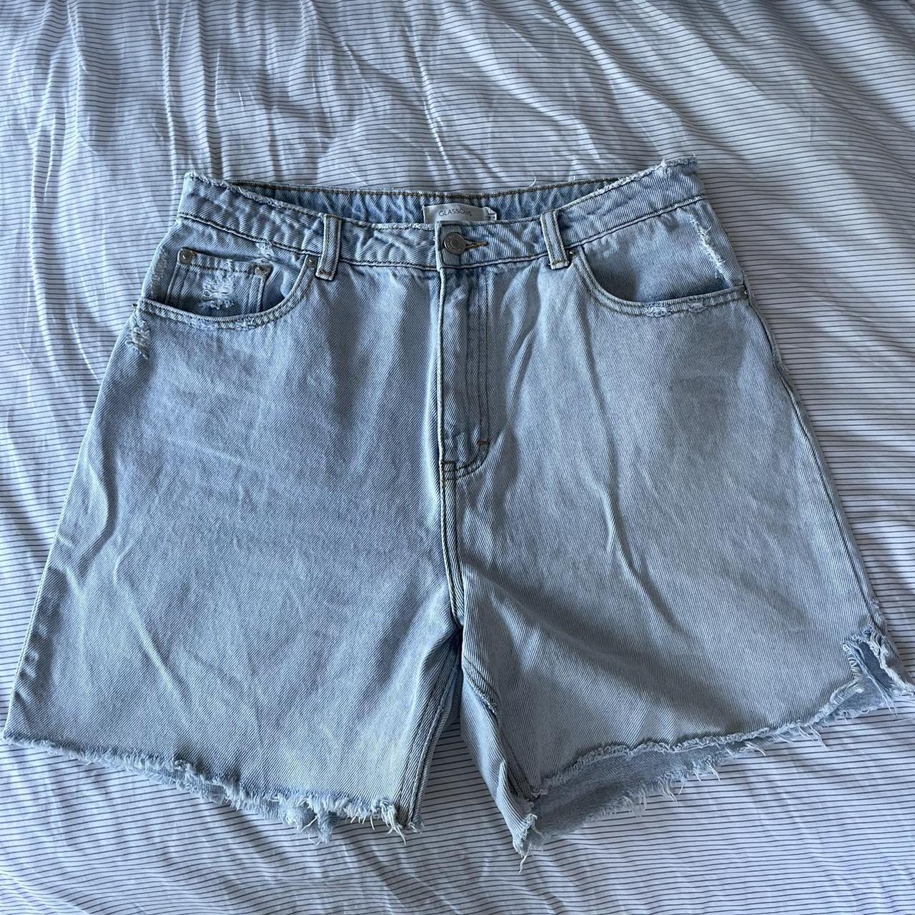 Glassons Denim Shorts Loose comfy fit and light... - Depop