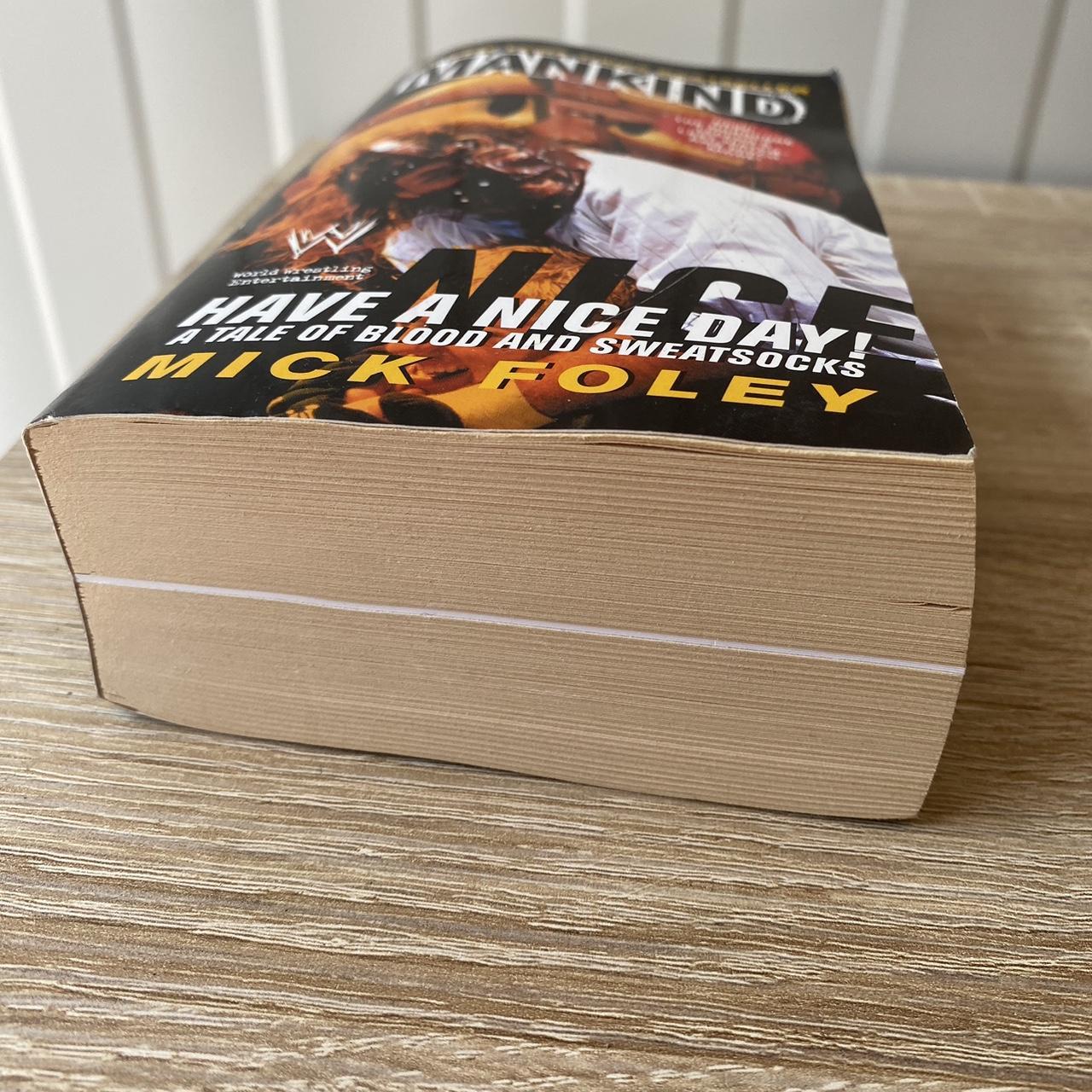 WWF Mankind book Never used. #wwe #wwf #vintage... - Depop