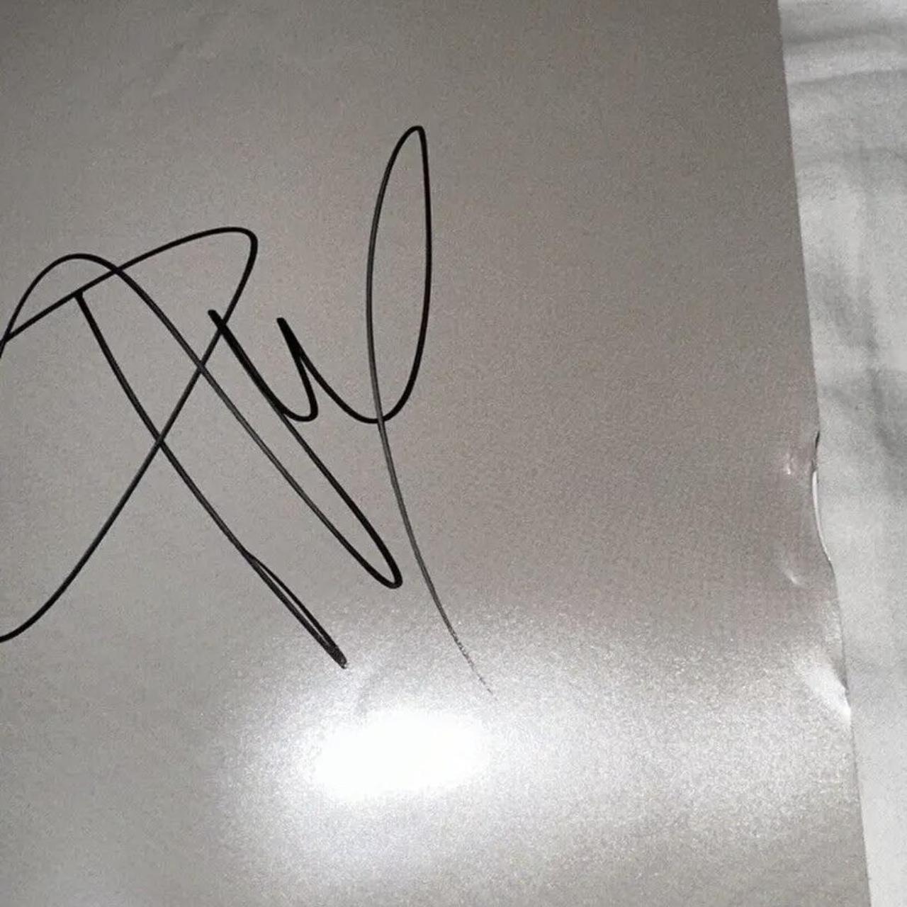 Renee Rapp snow angel signed poster DAMAGED SEE... - Depop