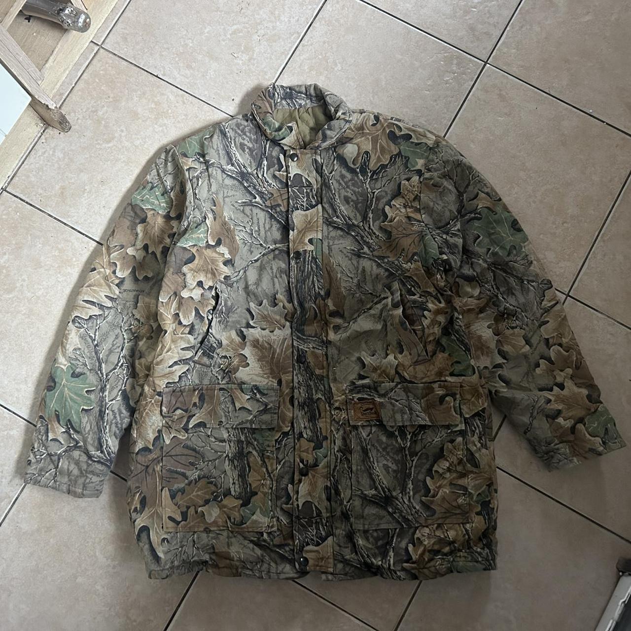 Vintage Duxbak realtree camo jacket Unique jacket... - Depop