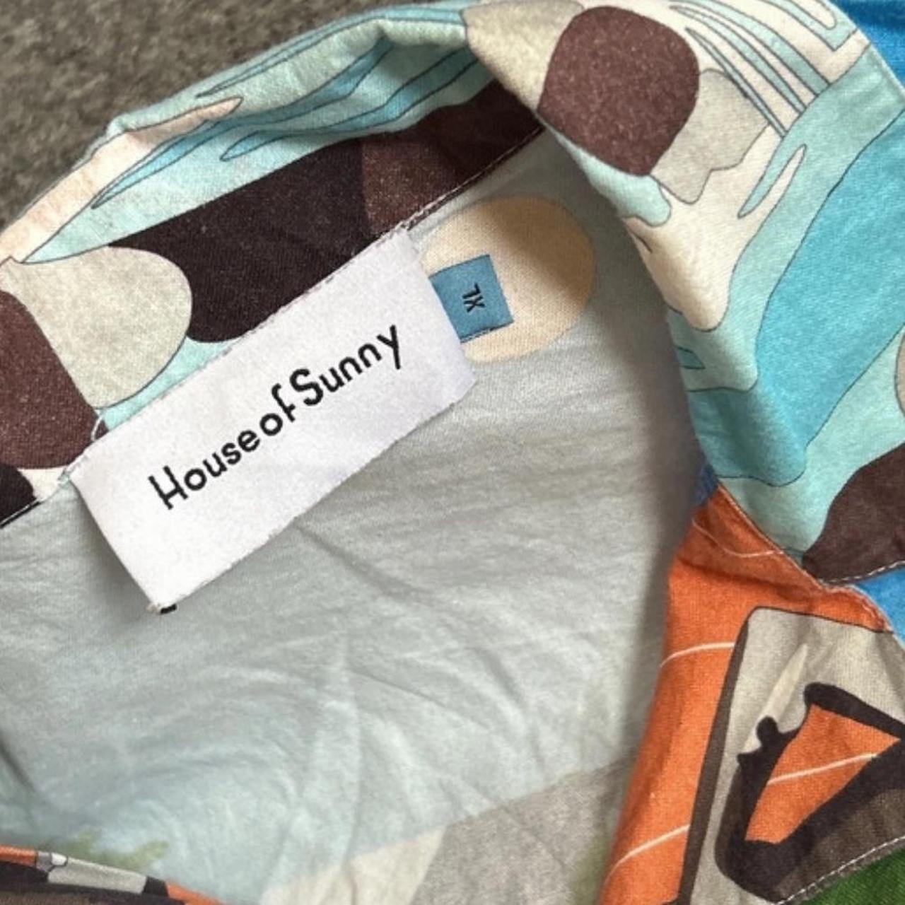 House of sunny colourful motorbike art and patterns... - Depop