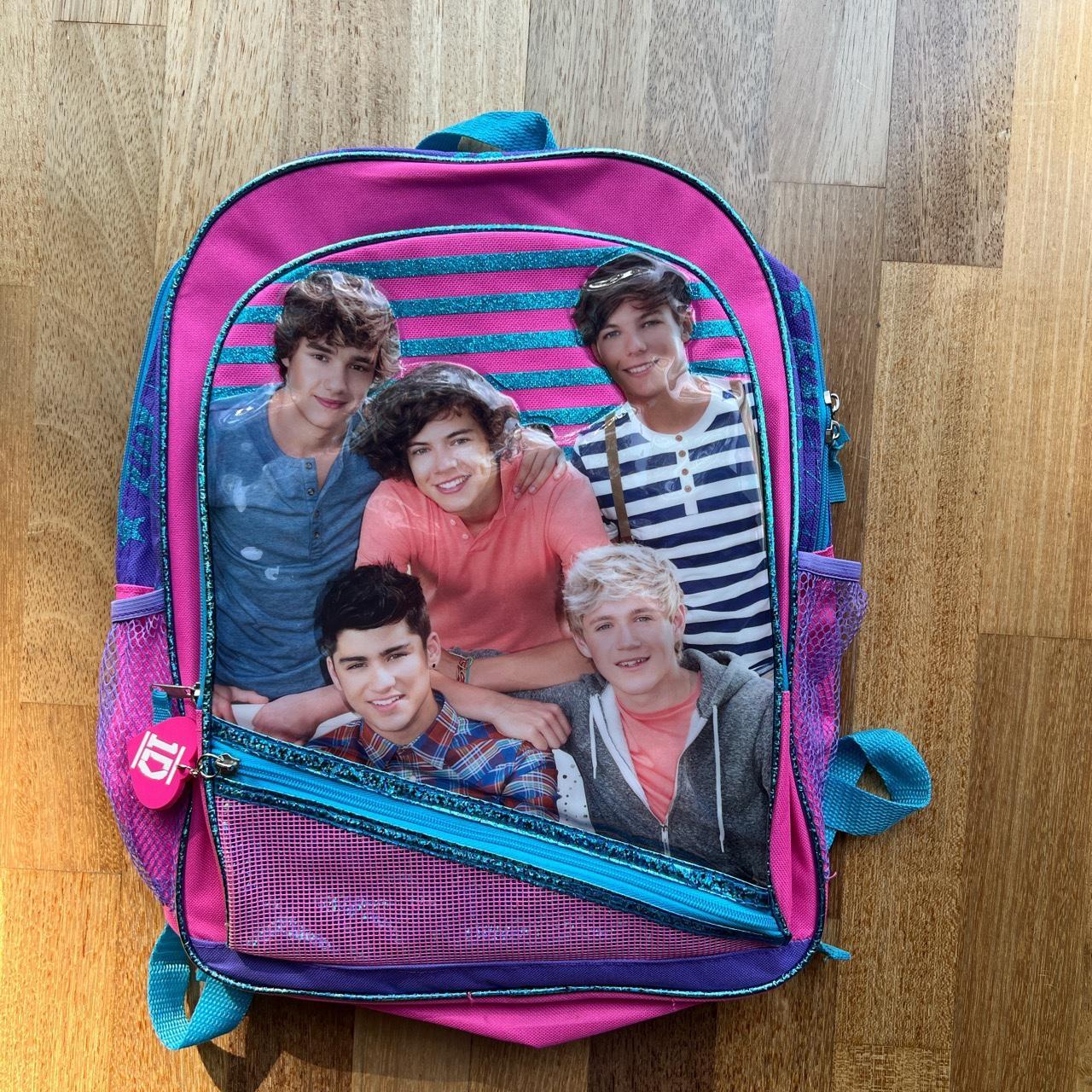 y2k 1d one direction backpack! super cute i love the... - Depop