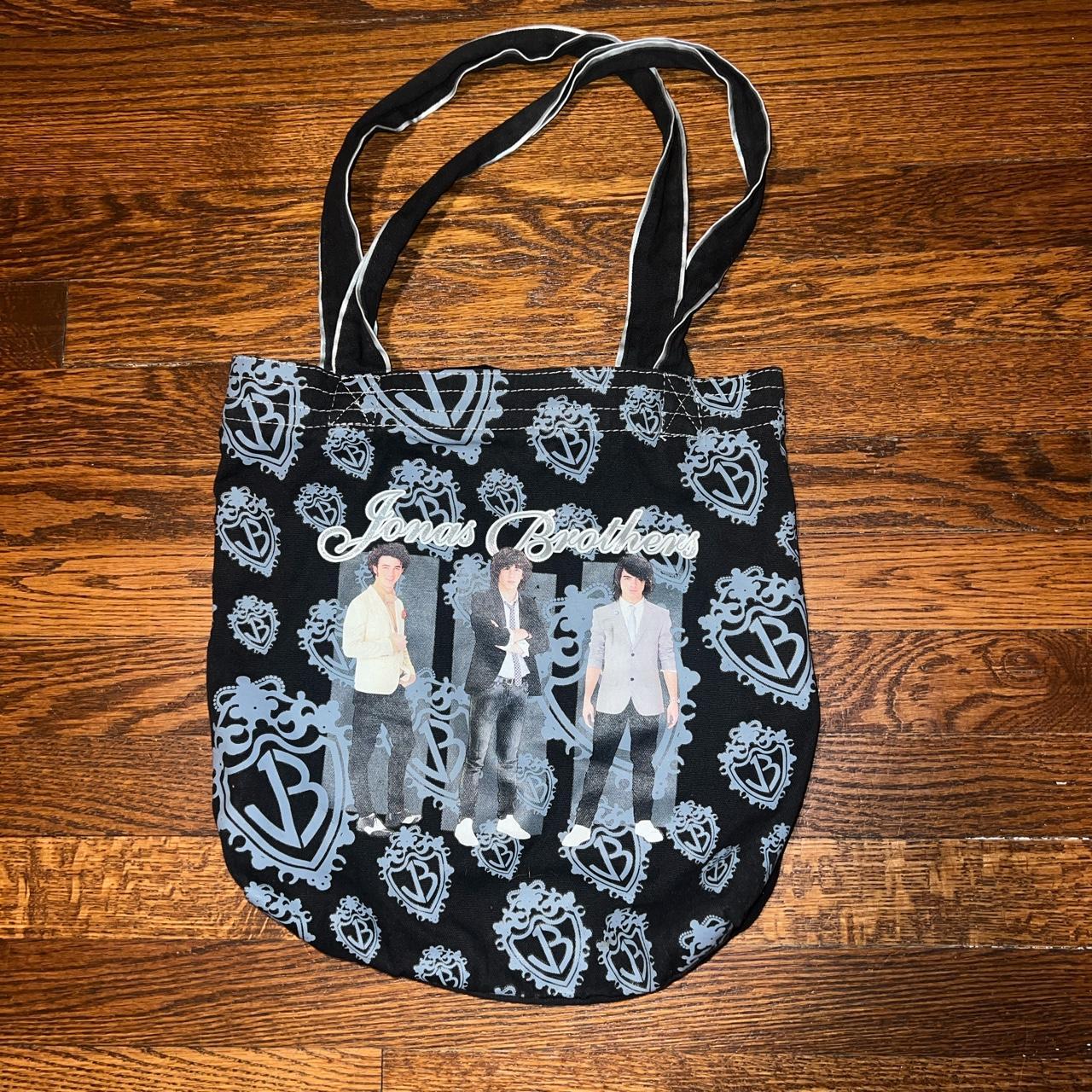 y2k disney channel jonas brothers medium sized tote bag - Depop