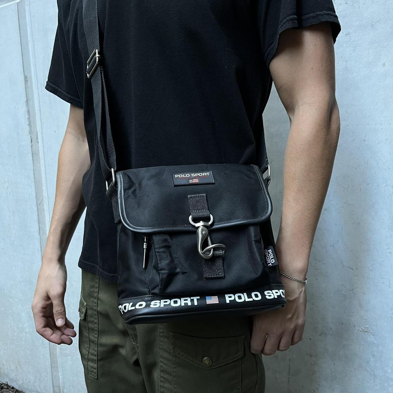 Vintage 90’s Polo Sport Side bag in amazing... - Depop