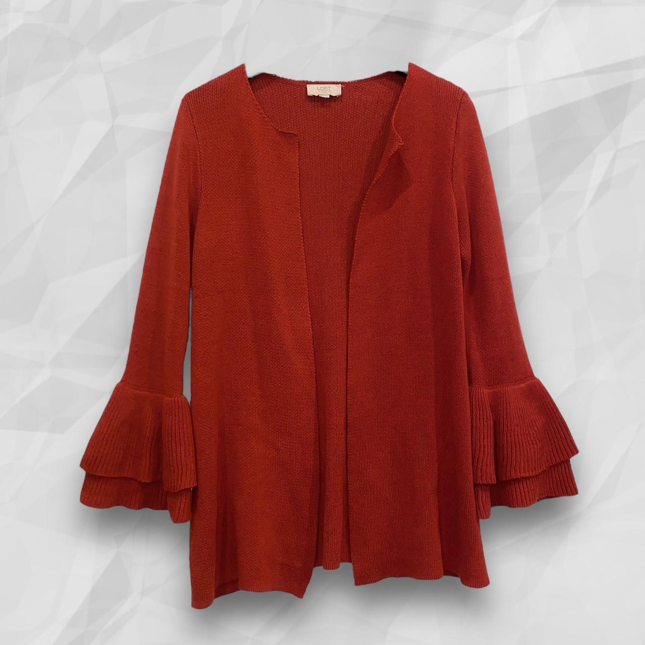 Boho Indie Cardigan SIZE: small (petite) - LOFT -... | Depop