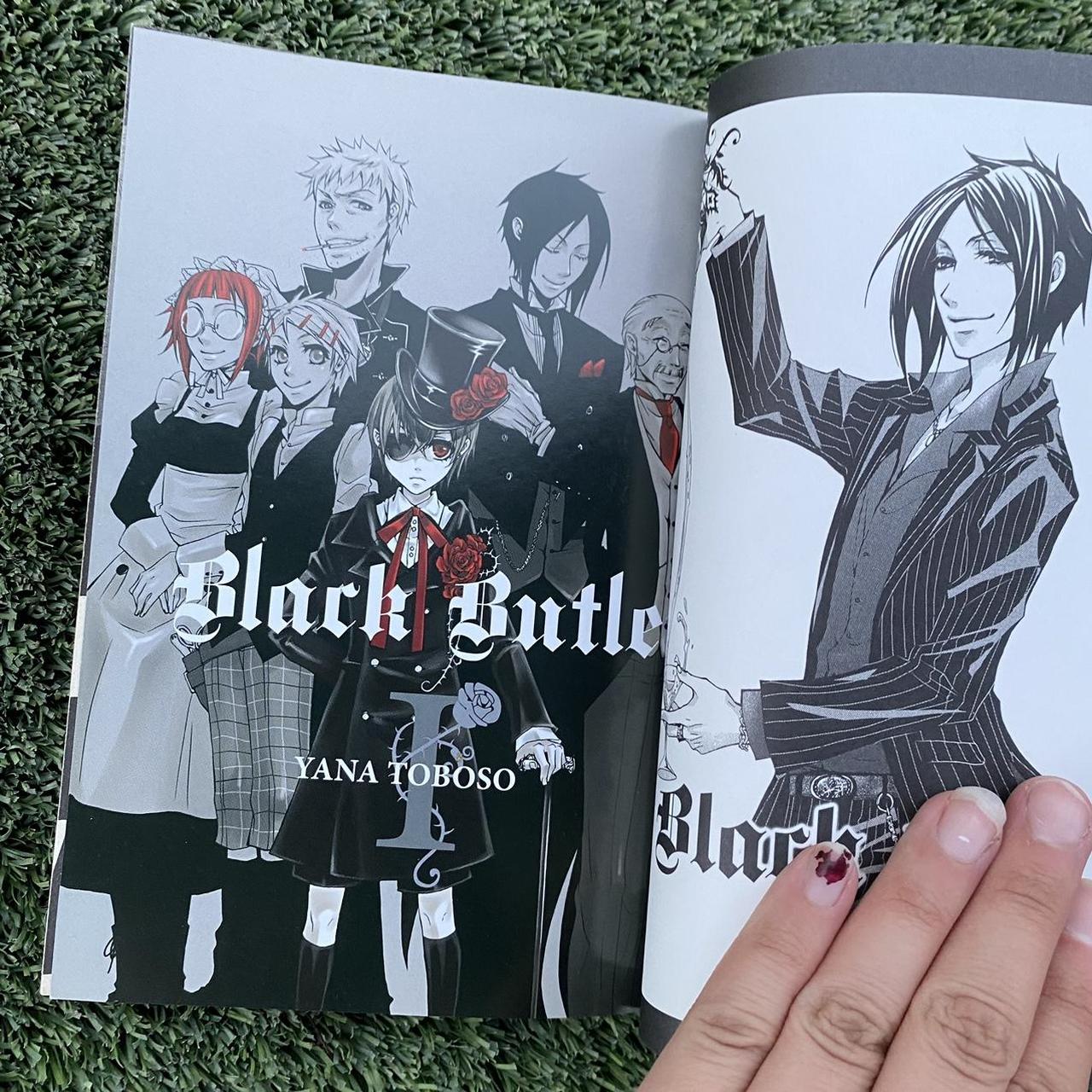 Black Butler Manga Anime Volume 1 Graphic Novel... - Depop
