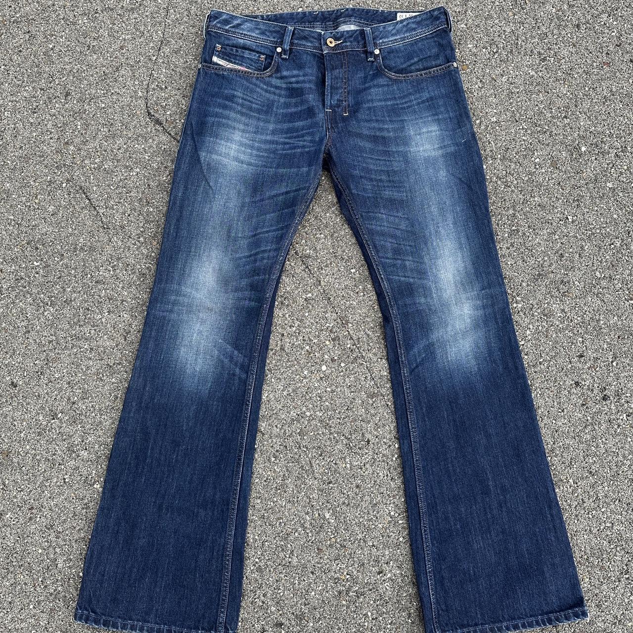 Diesel Bootcut Flare Zathan Denim Low Rise Great... - Depop