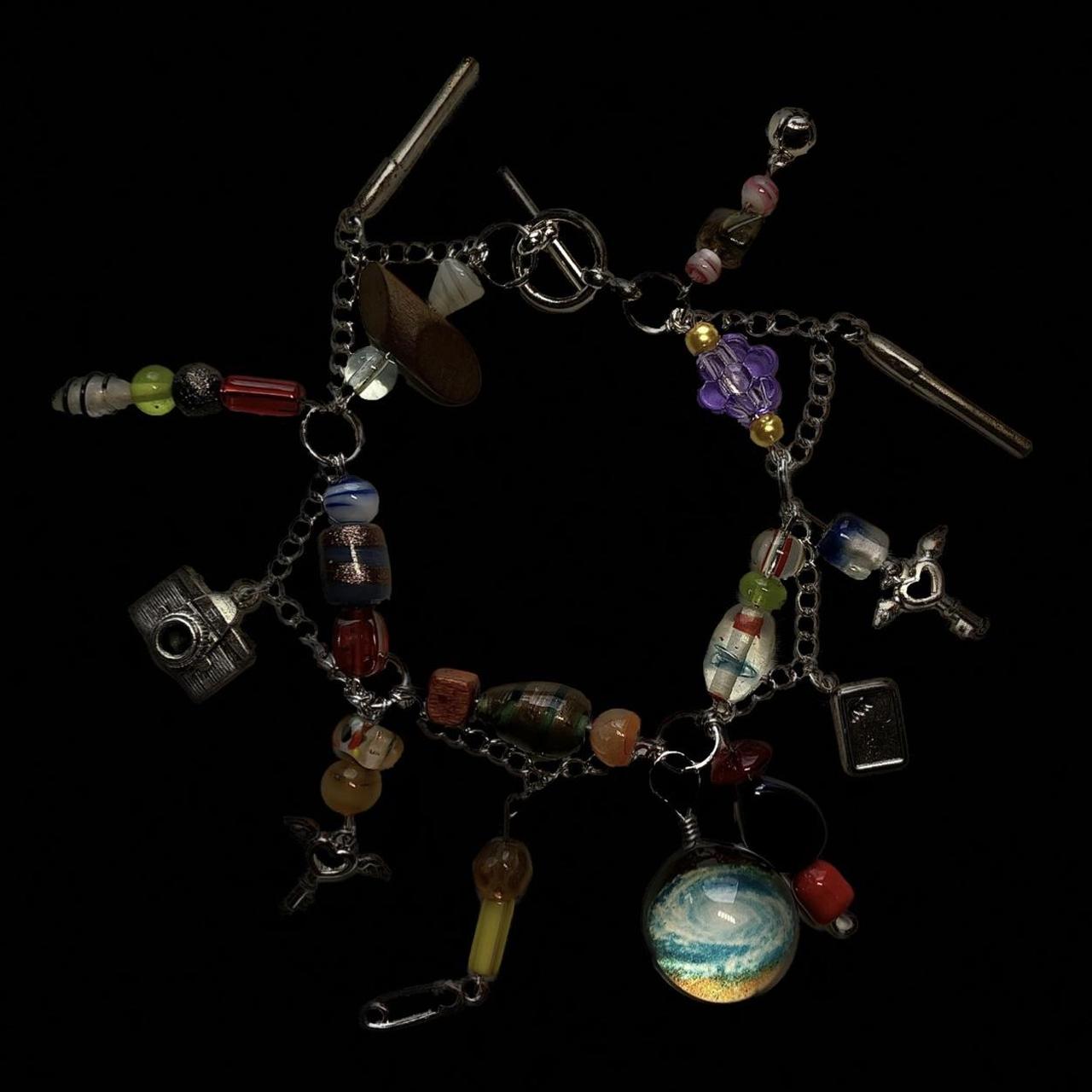 Clutterbug Bracelet Handmade cluttercore bracelet... - Depop