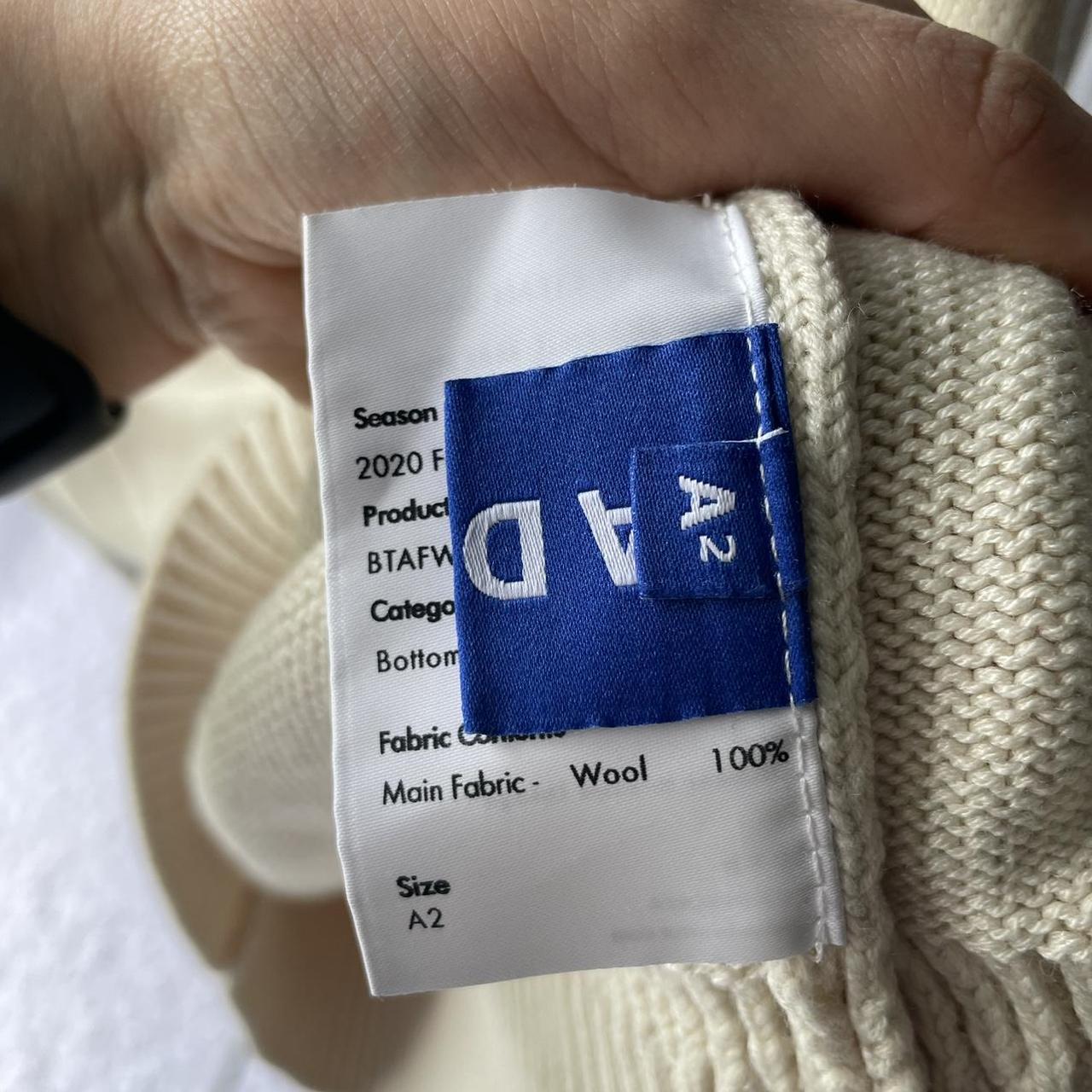 ADER ERROR OFF WHITE BLUEBLOSSOM SWEATER Size... - Depop
