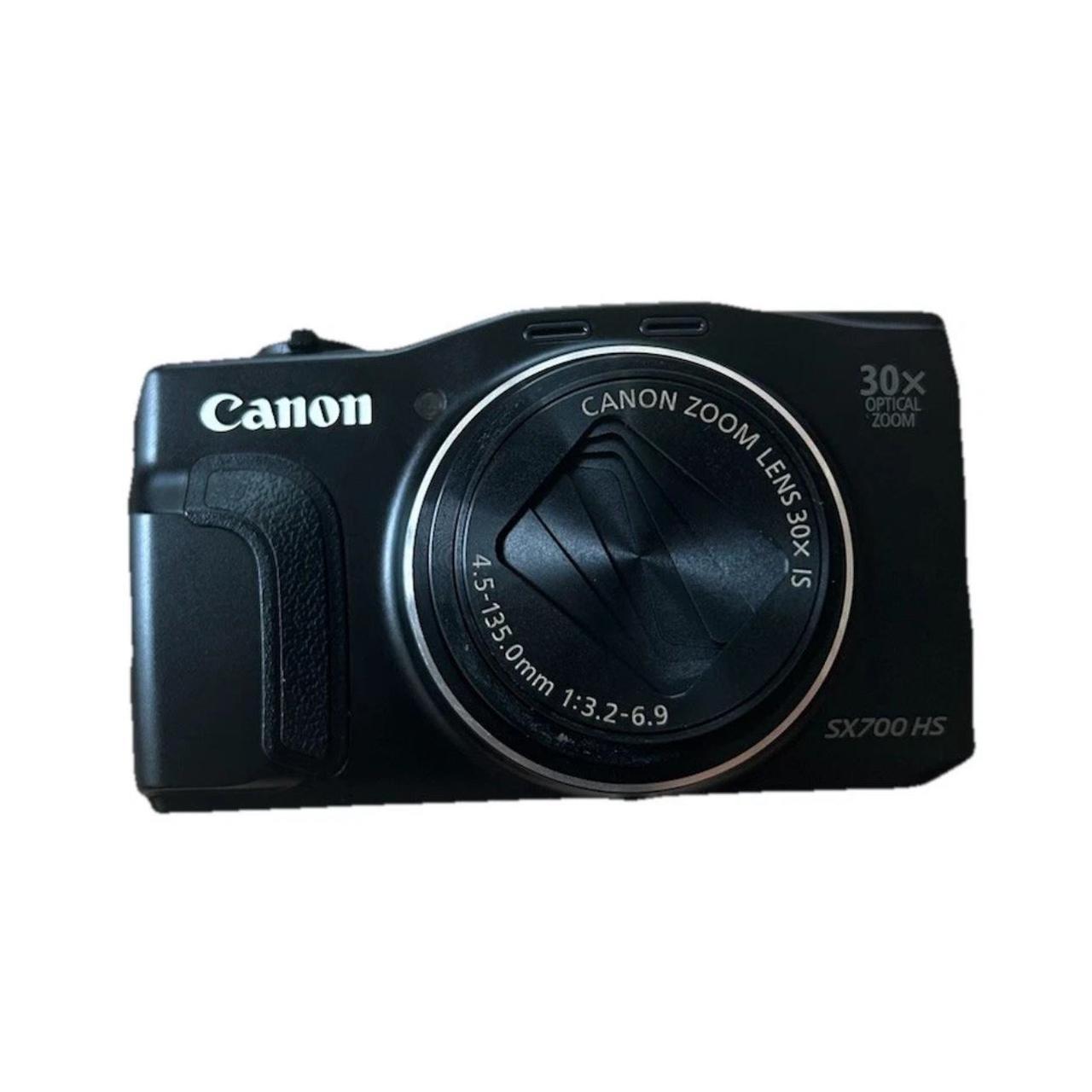 STUCK Lens - Black Canon SX700 HS 16MP 30x zoom... | Depop