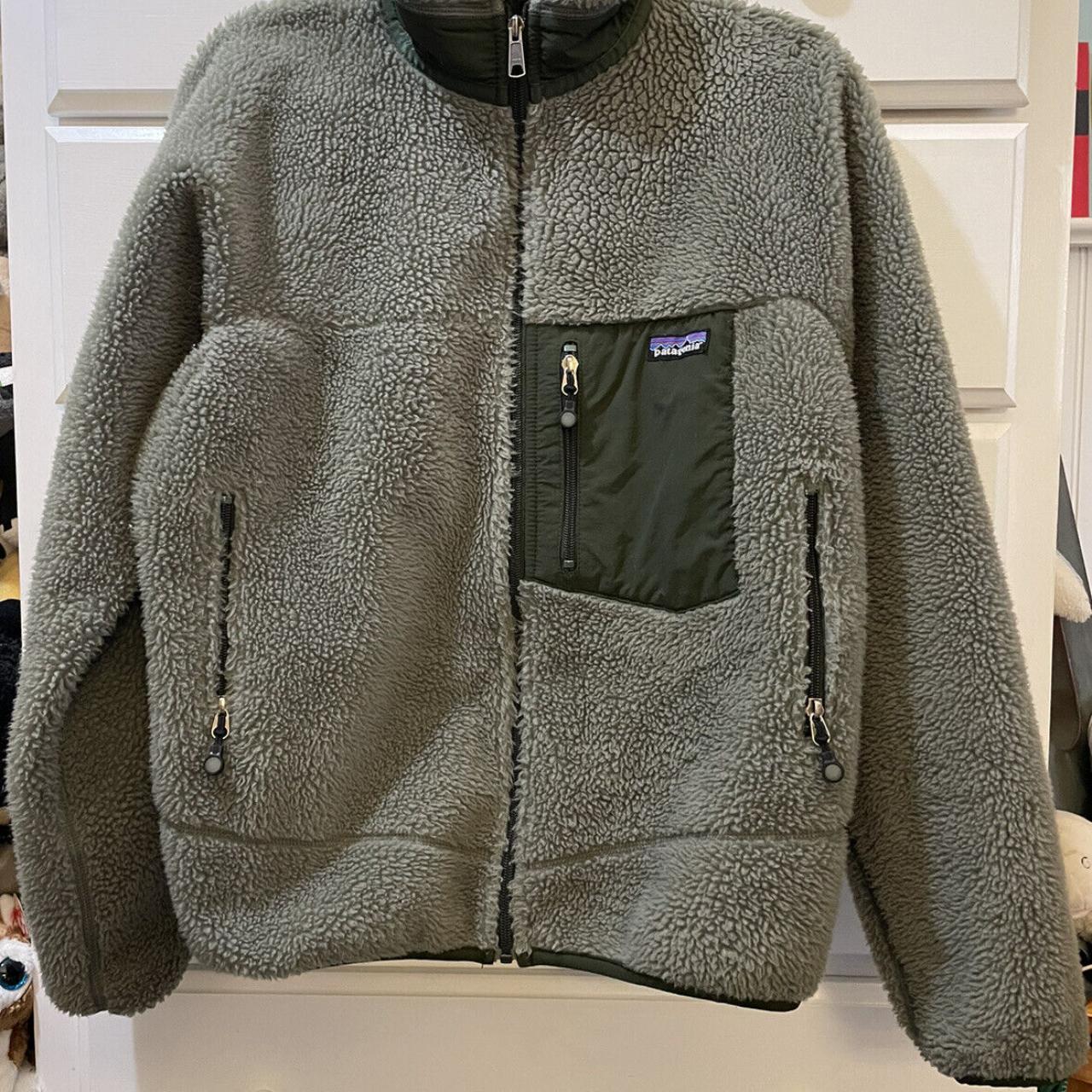 Patagonia Mens Small Retro-X Jacket Coat Deep Pile... - Depop