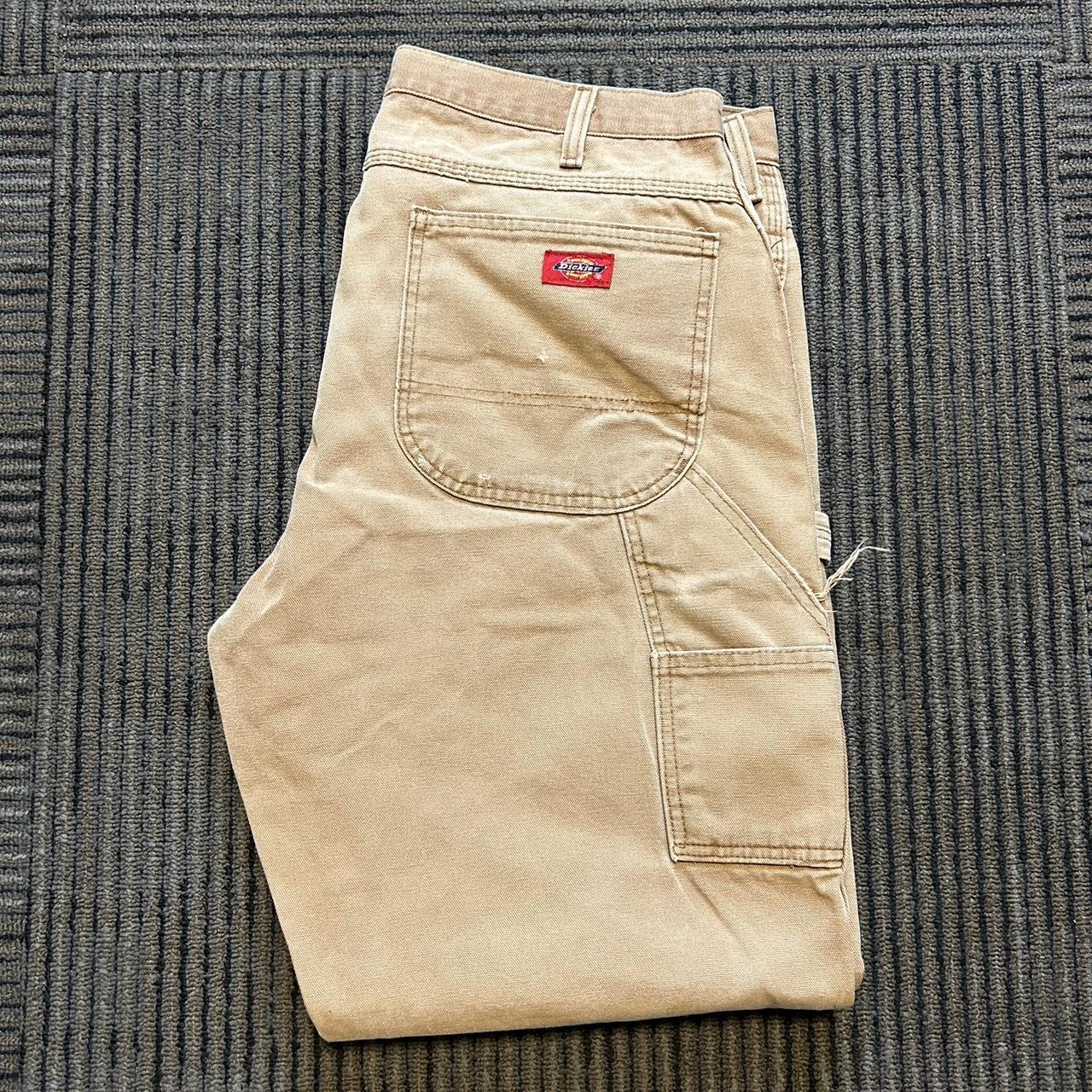 00’s Worn In Dickies Carpenter Pants, Size 36x30,... - Depop
