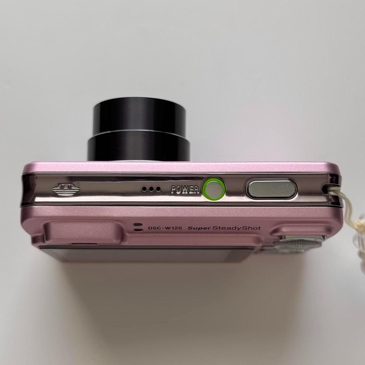 Sony Cybershot W120 Digital Camera Pastel Pink... | Depop
