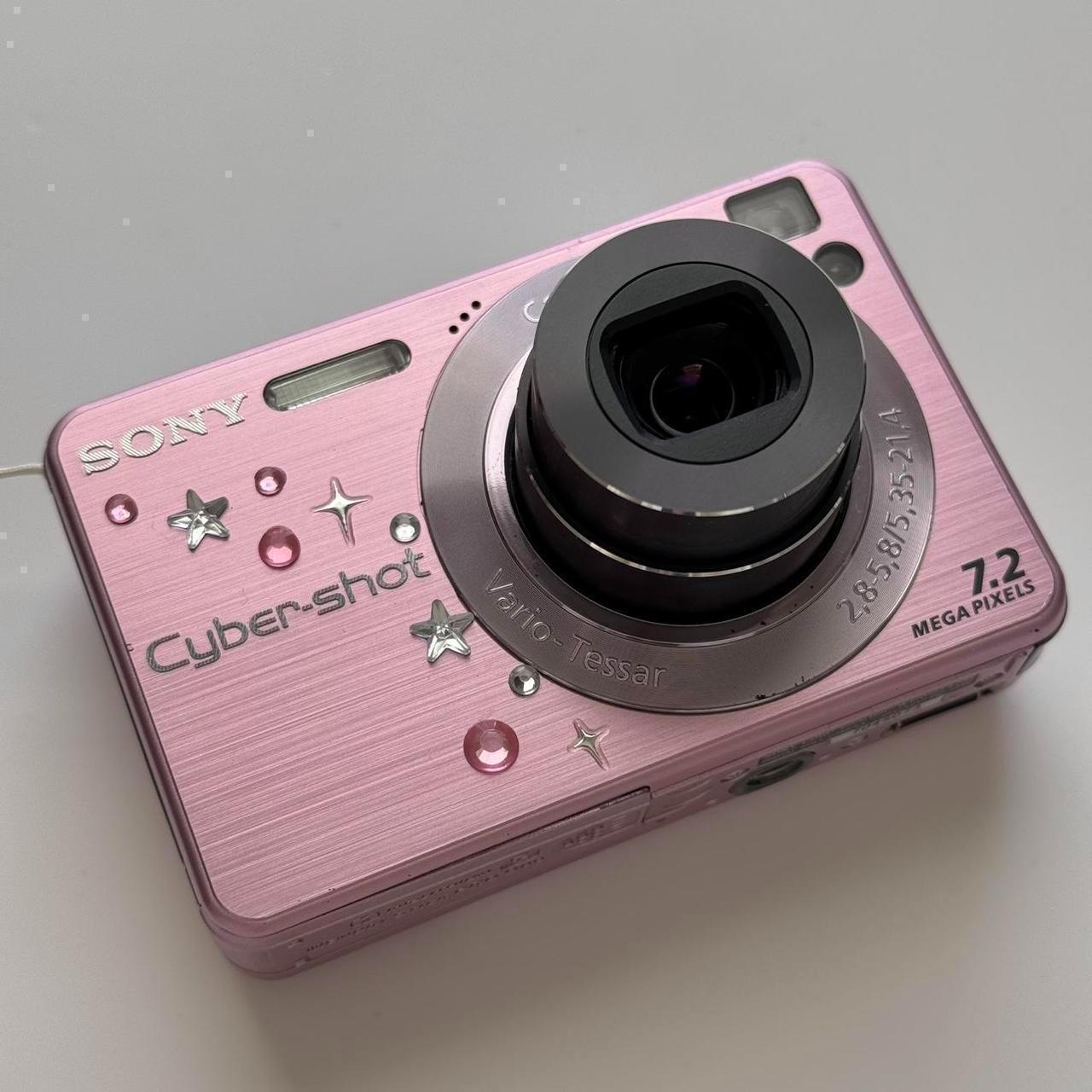 Sony Cybershot W120 Digital Camera Pastel Pink... | Depop