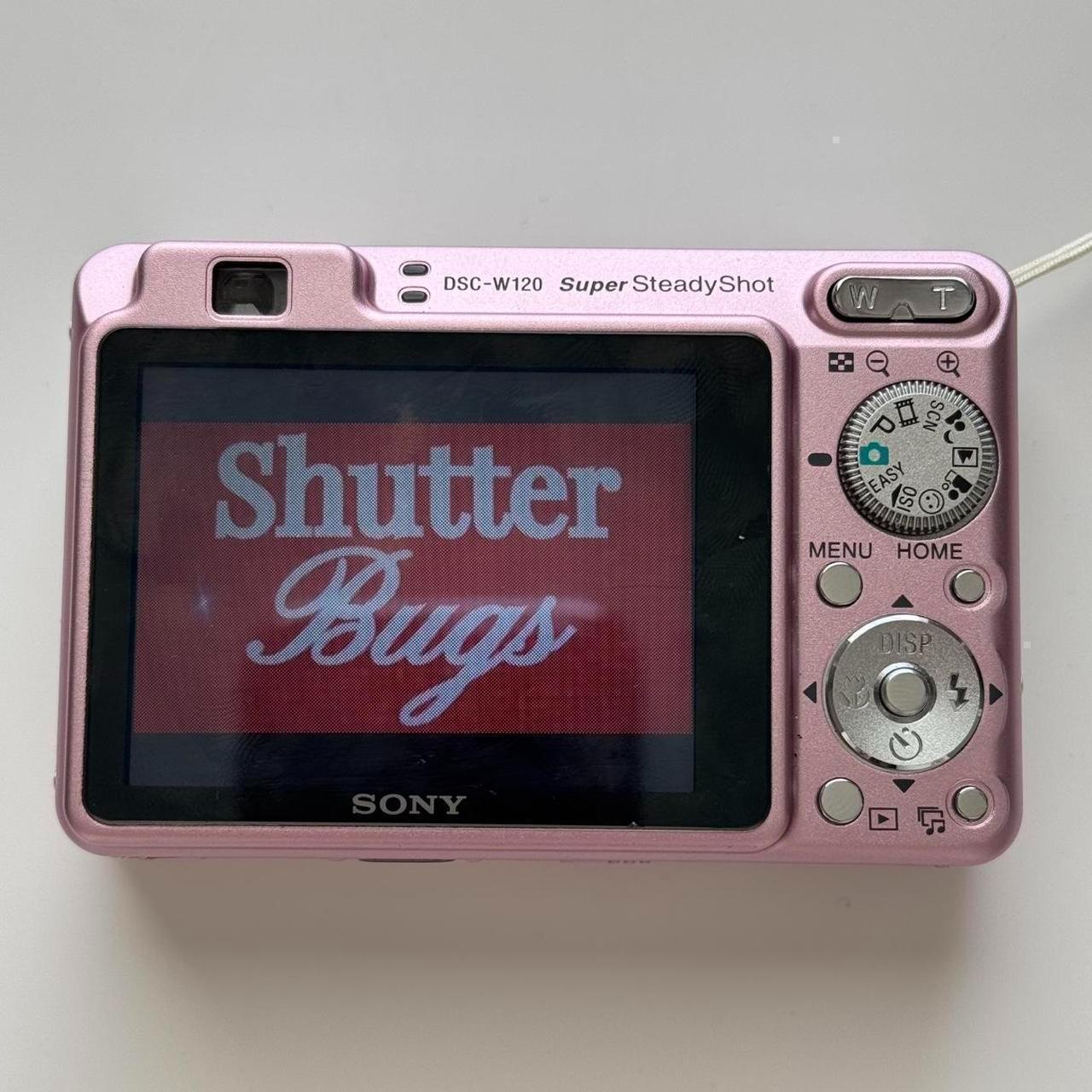 Sony Cybershot W120 Digital Camera Pastel Pink... | Depop
