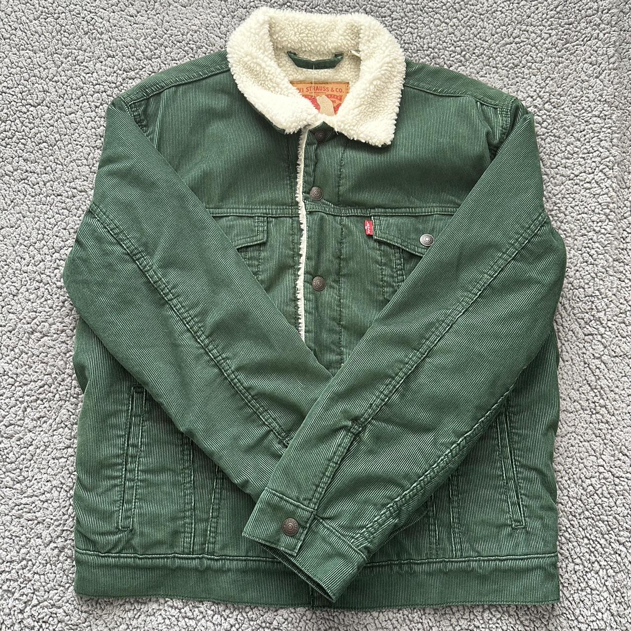 Levi's Men's Green Jacket | Depop