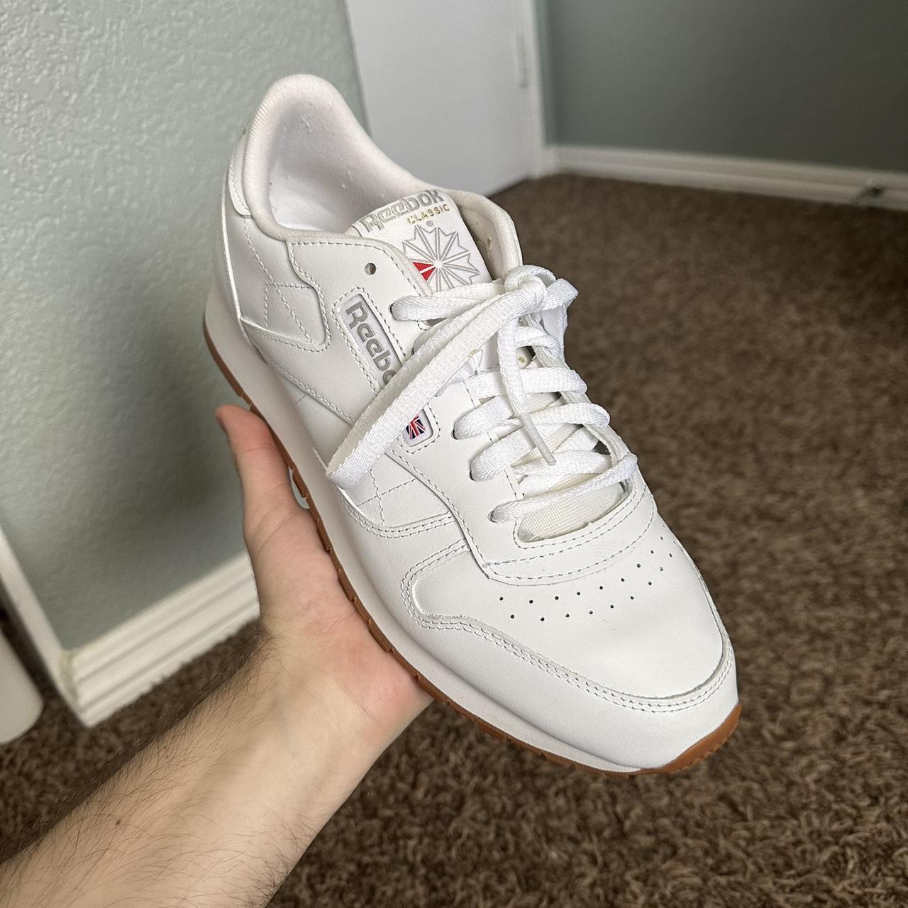 Reebok Men's White Trainers | Depop