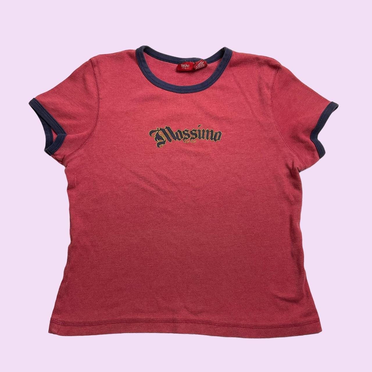 Vintage 2000s Graphic Mossimo Ringer... - Depop