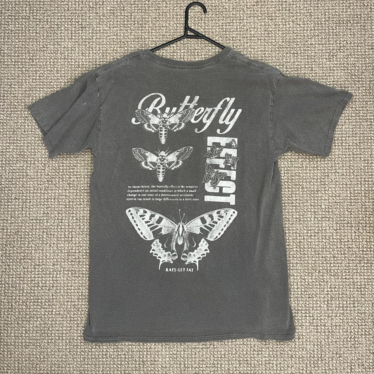 Rats Get Fat Butterfly Effect Shirt - Depop