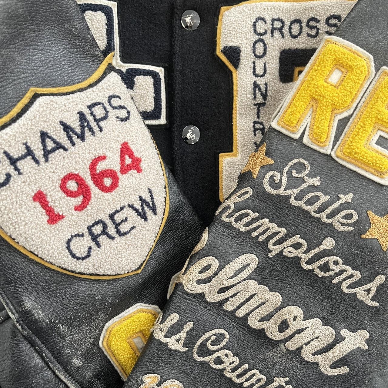 Style Eyes Varsity Jacket 1964 Belmont Cross | Depop Style Eyes Varsity Jacket 1964 Belmont Cross | Depop