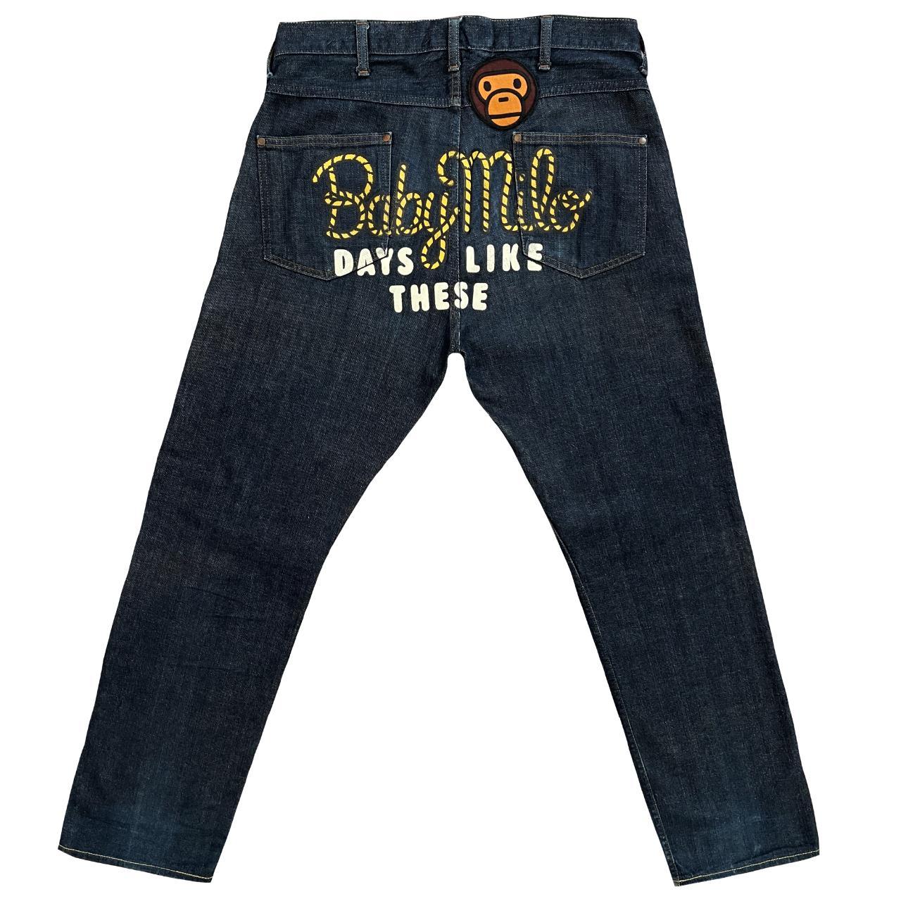 BAPE Men's multi Jeans | Depop