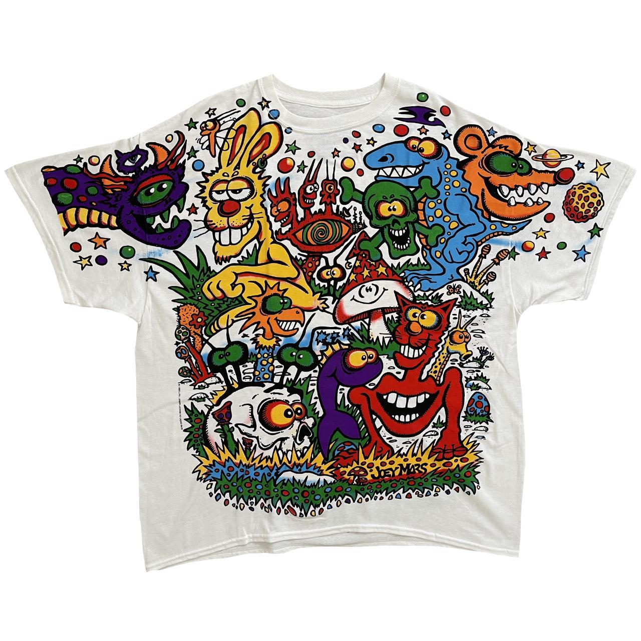 Liquid Blue T-Shirt Liquid Blue x Joey Mars... - Depop