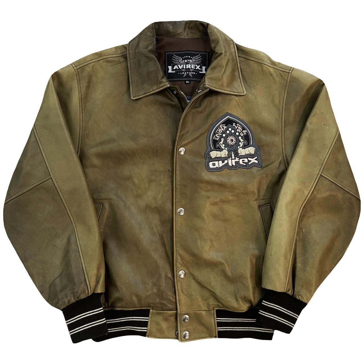 Avirex Leather Varsity Jacket Avirex Monastery of | Depop Avirex Leather Varsity Jacket Avirex Monastery of | Depop