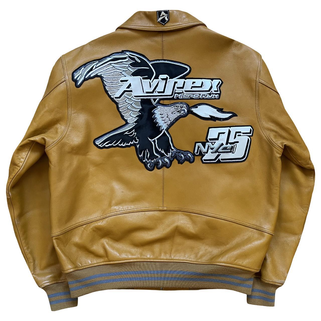 Avirex Leather Varsity Jacket Vintage Avirex | Depop Avirex Leather Varsity Jacket Vintage Avirex | Depop