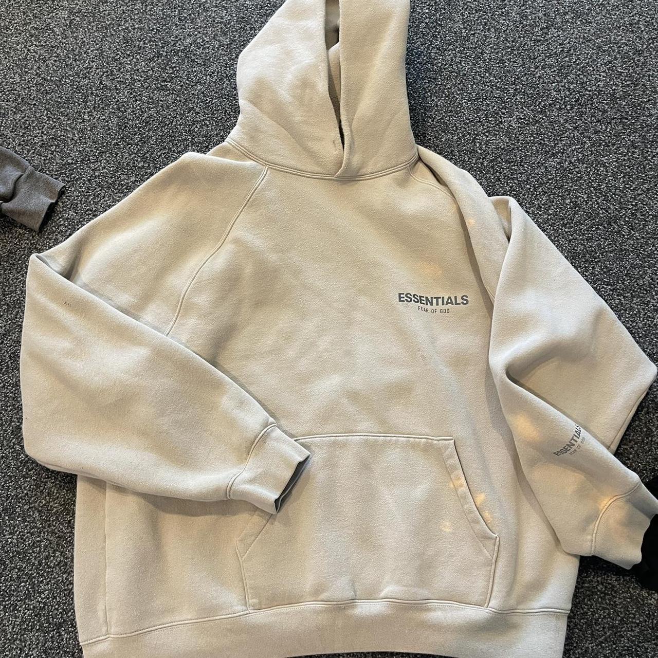 Essentials jumper Few bleach stains as shown - Depop