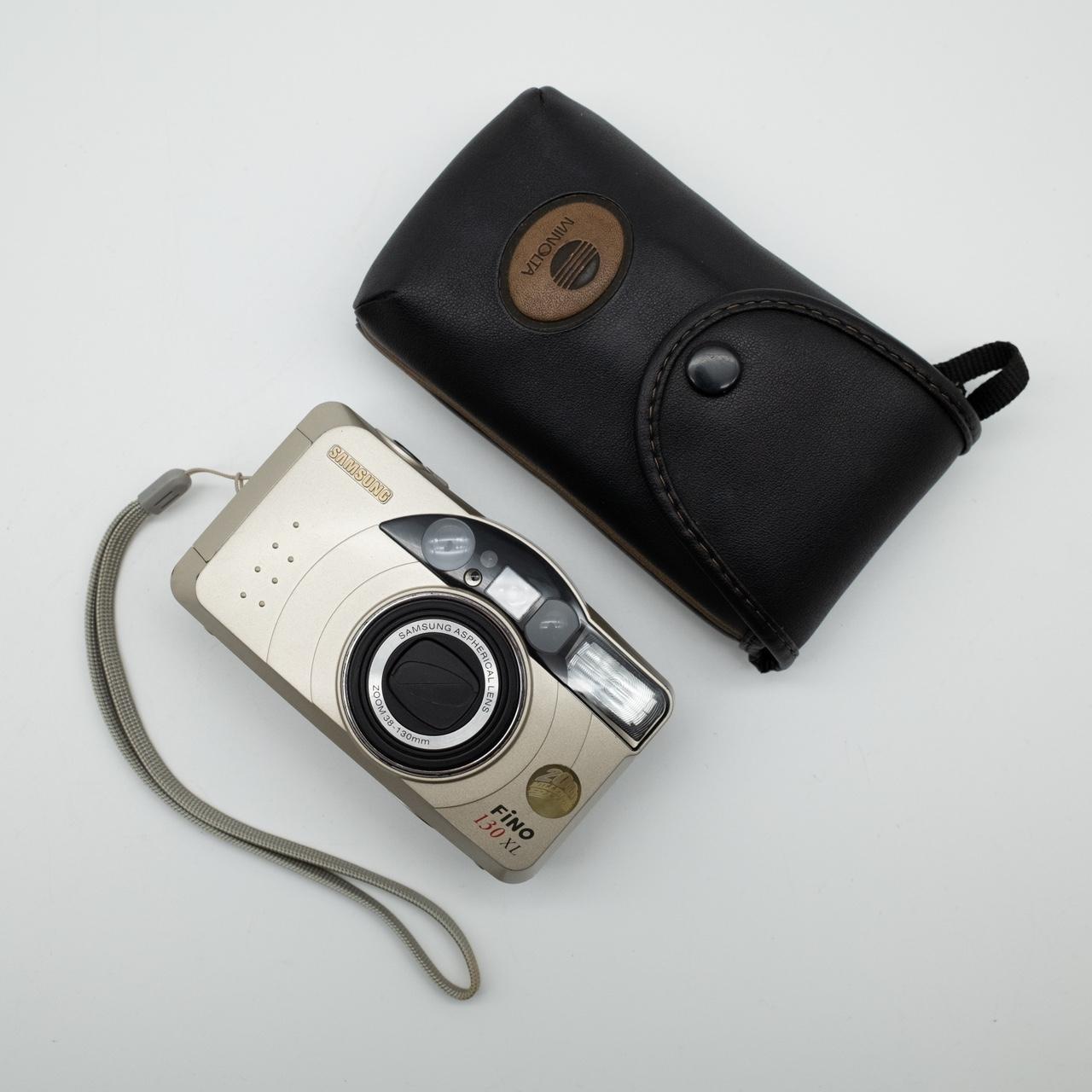 35mm film camera: Samsung Fino 130 XL 35mm... - Depop