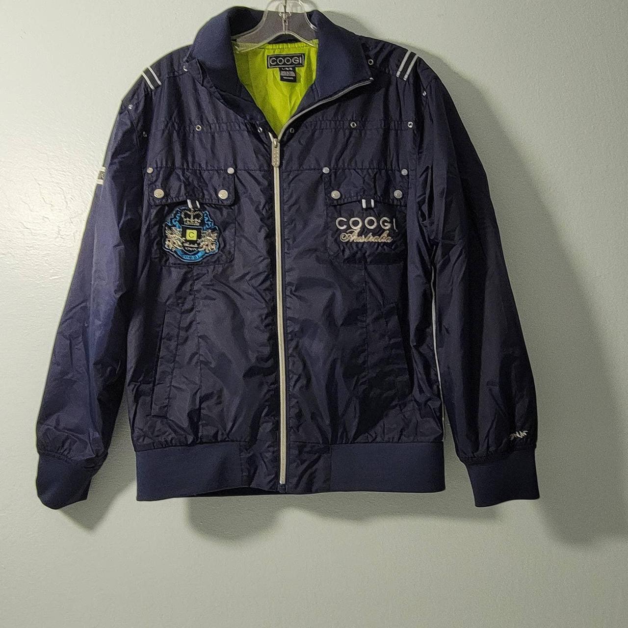 Coogi Blue Jacket | Depop