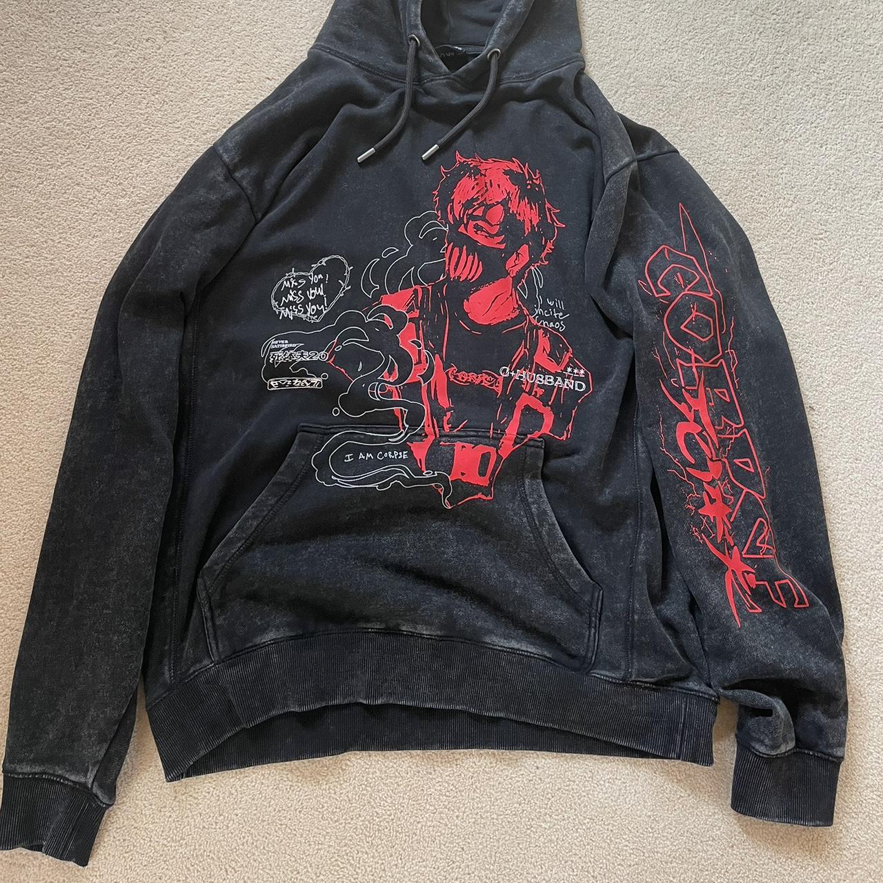 Official Corpse Husband Miss You! hoodie merch -... - Depop
