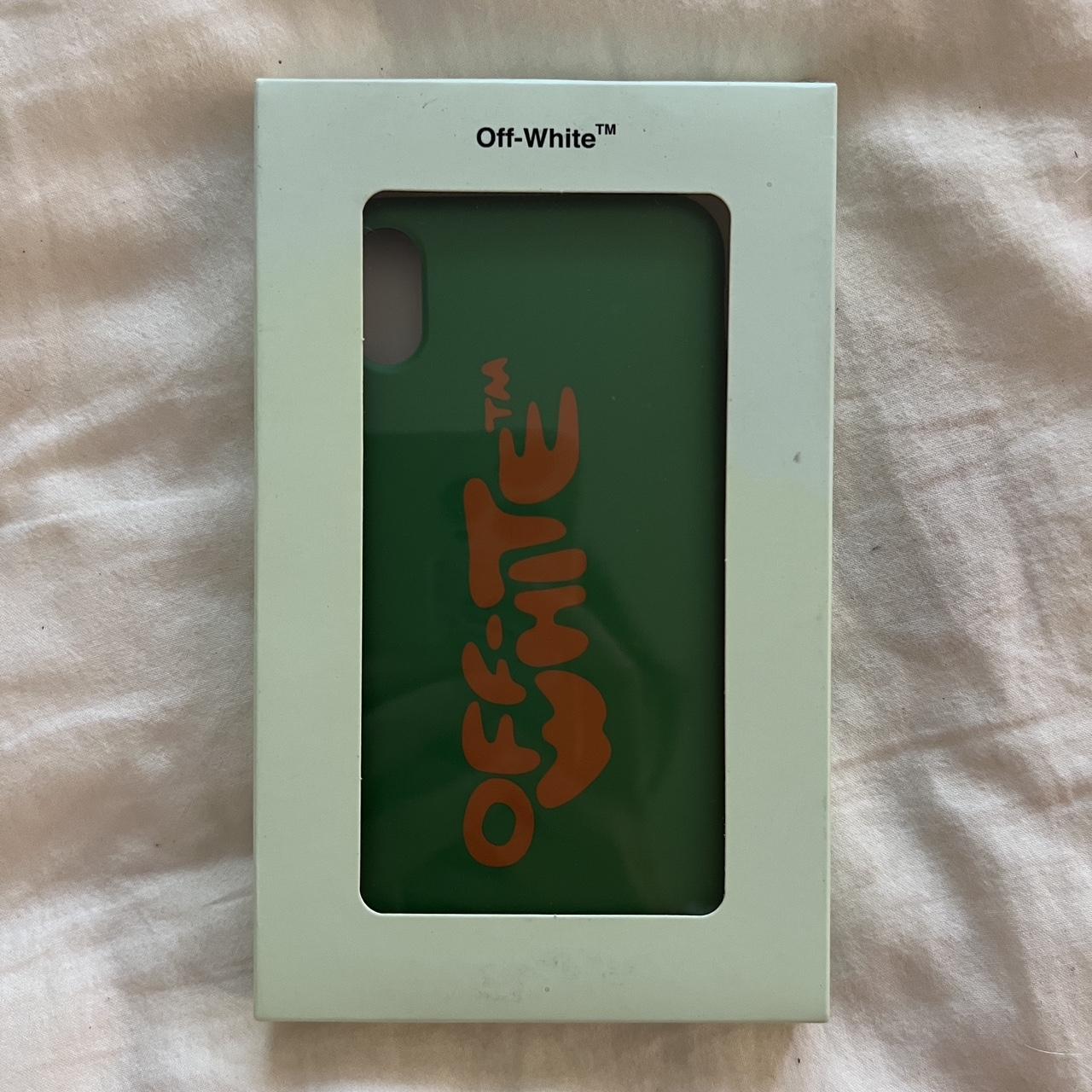 Off White Green Bubble Font iPhone XS Max Phone... | Depop
