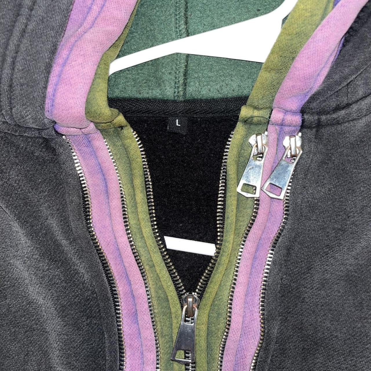 The GV Gallery 3 zipper hoodie Raspberry hills... | Depop