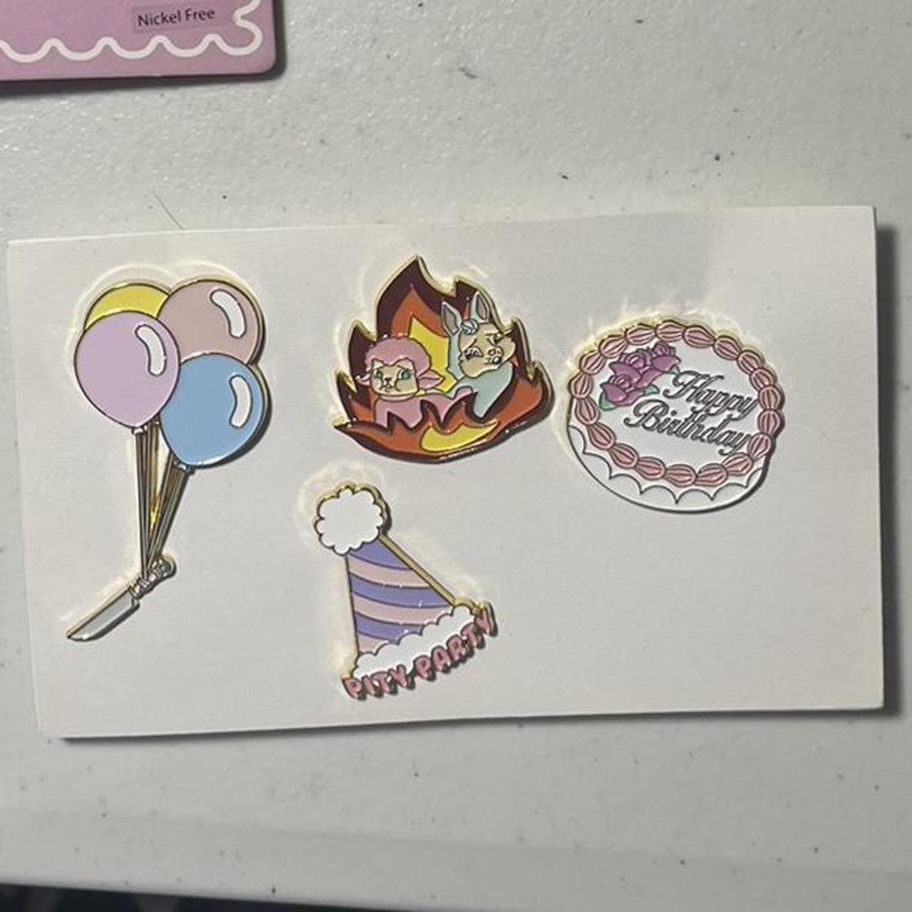 Melanie Martinez Pity Party Pins! One of the pity... - Depop