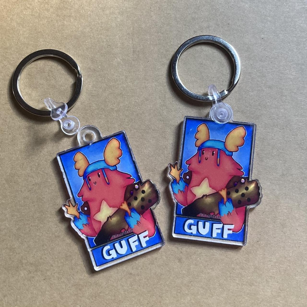 Guff Fortnite Skin 1.59" x 2" inch Fanart Acrylic... - Depop