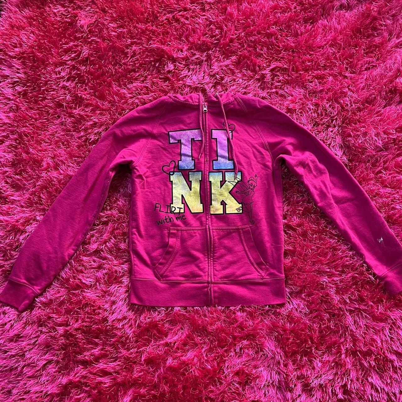 insane 2000s disney tinker bell zip up🧚🏼‍♀️ the vibrant... - Depop