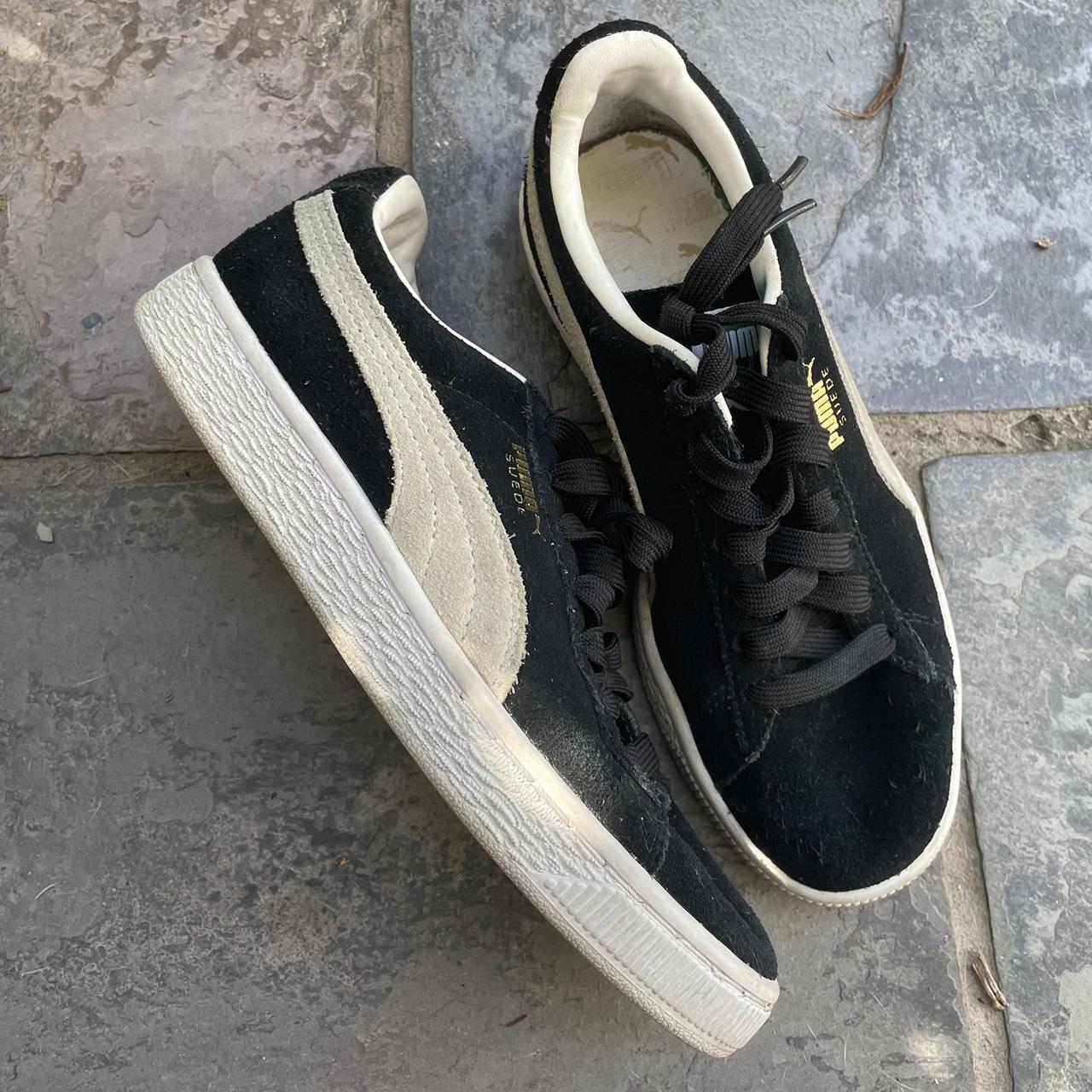 BLACK PUMA SUEDE 🖤 NO BOX OR RECEIPT INCLUDED Cond:... - Depop