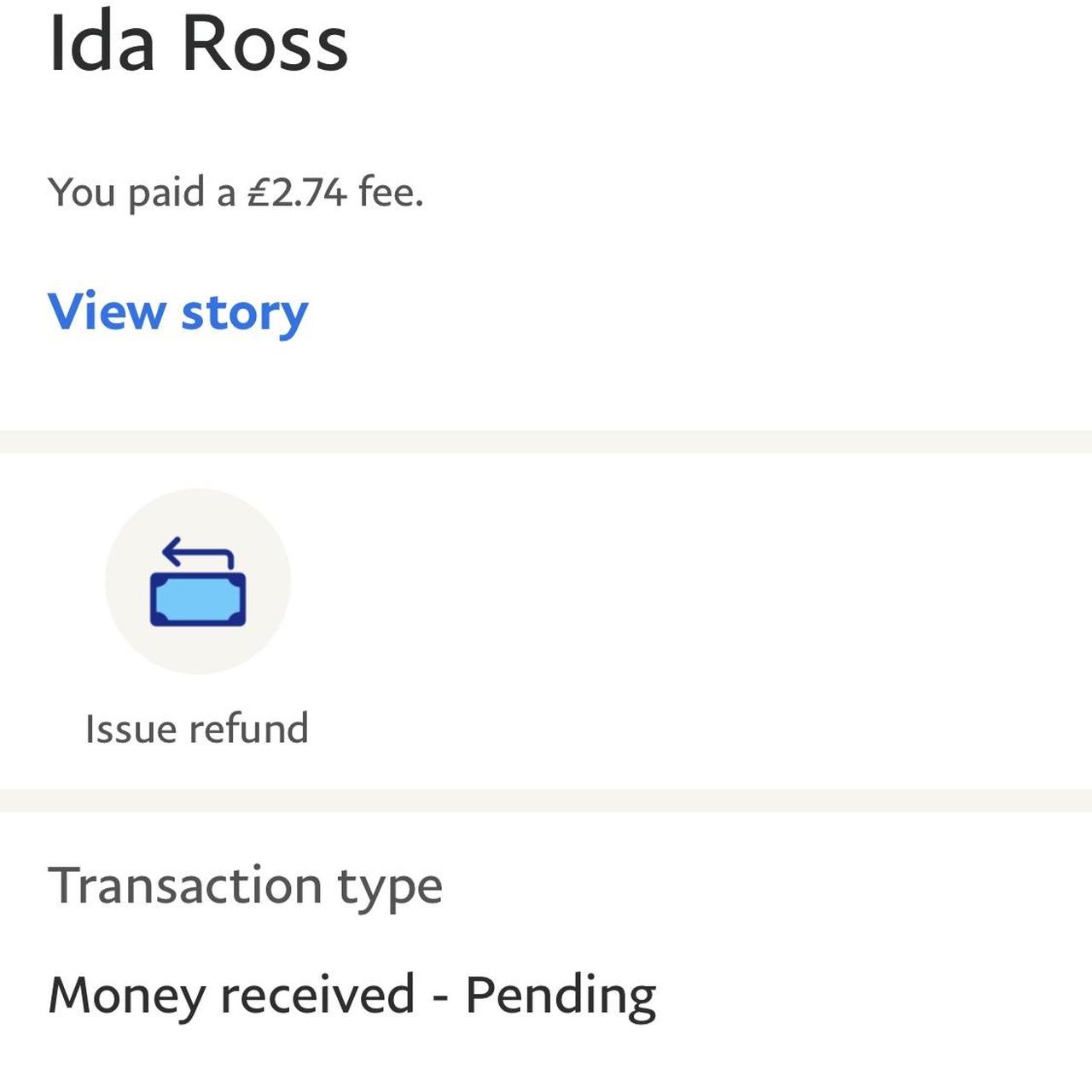 Proof of pending - Depop