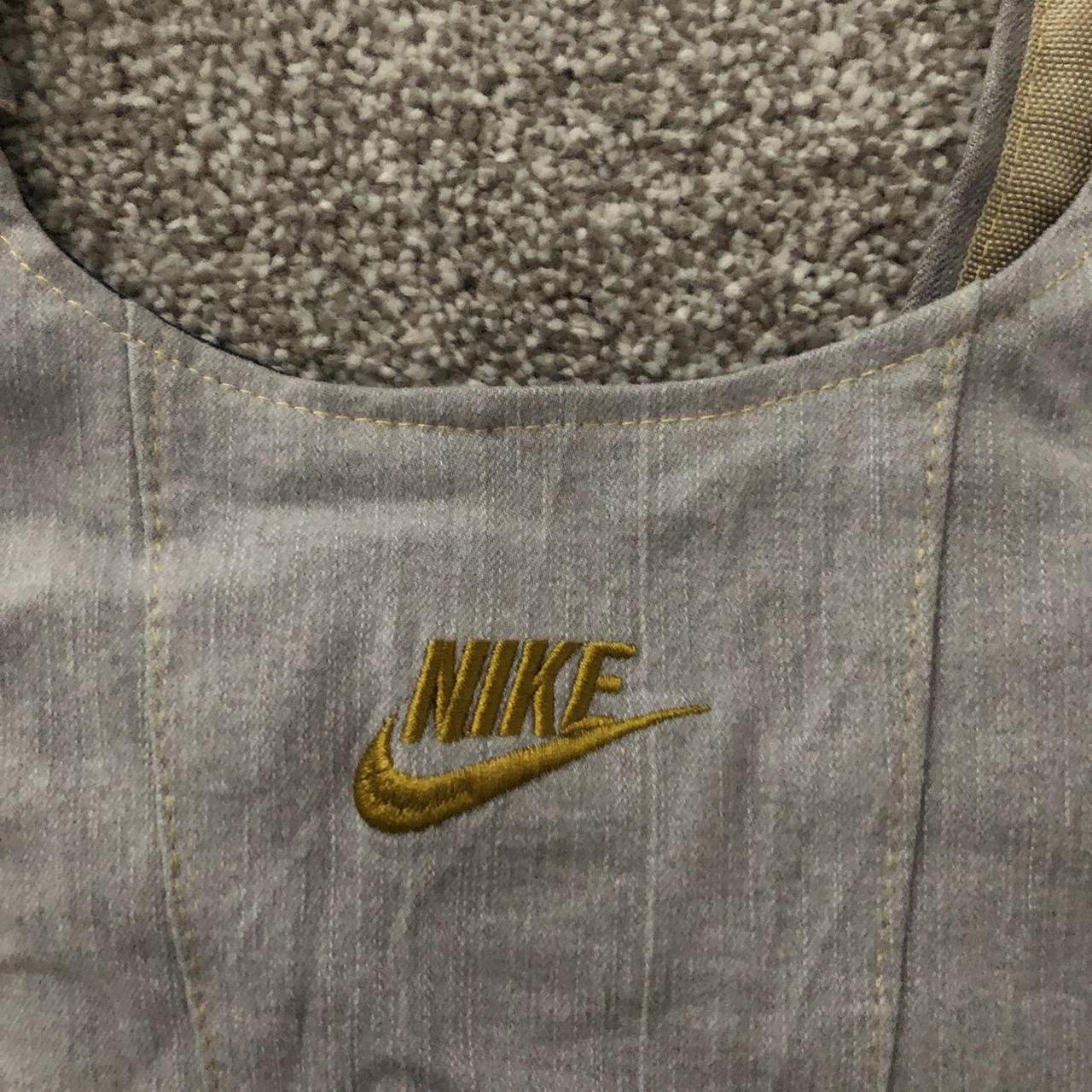 Nike top Reworked vintage Nike top Size... - Depop