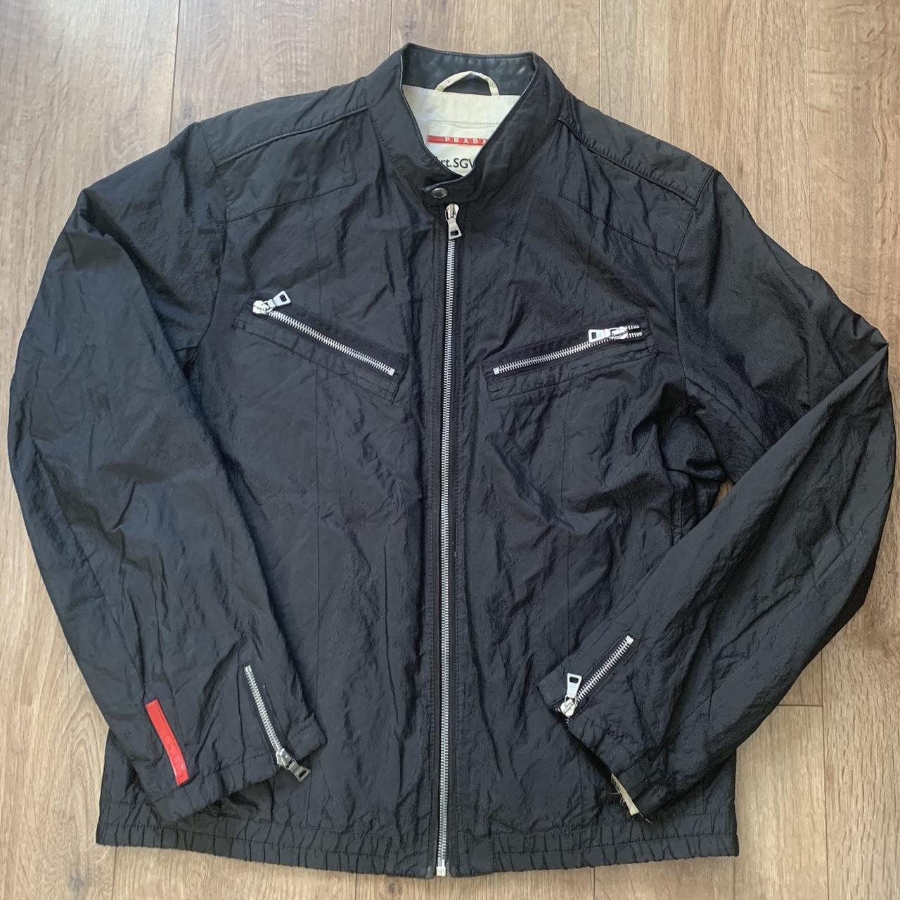 Vintage Prada jacket Size - medium 10/10 condition... - Depop