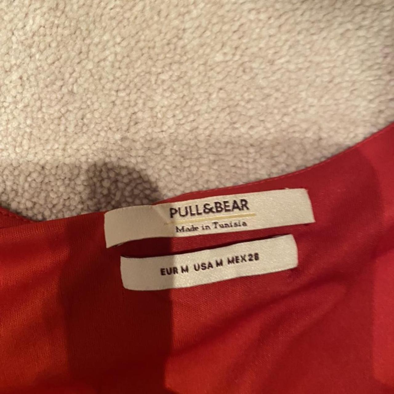 Red pull and bear mini dress Perfect for summer... - Depop