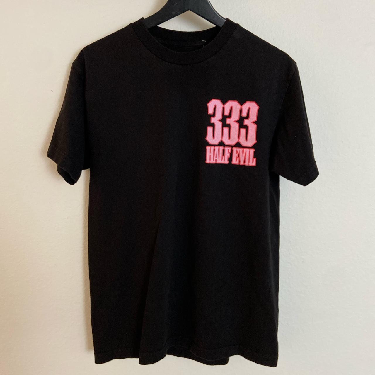 333 Half Evil Tee Size M in good... - Depop