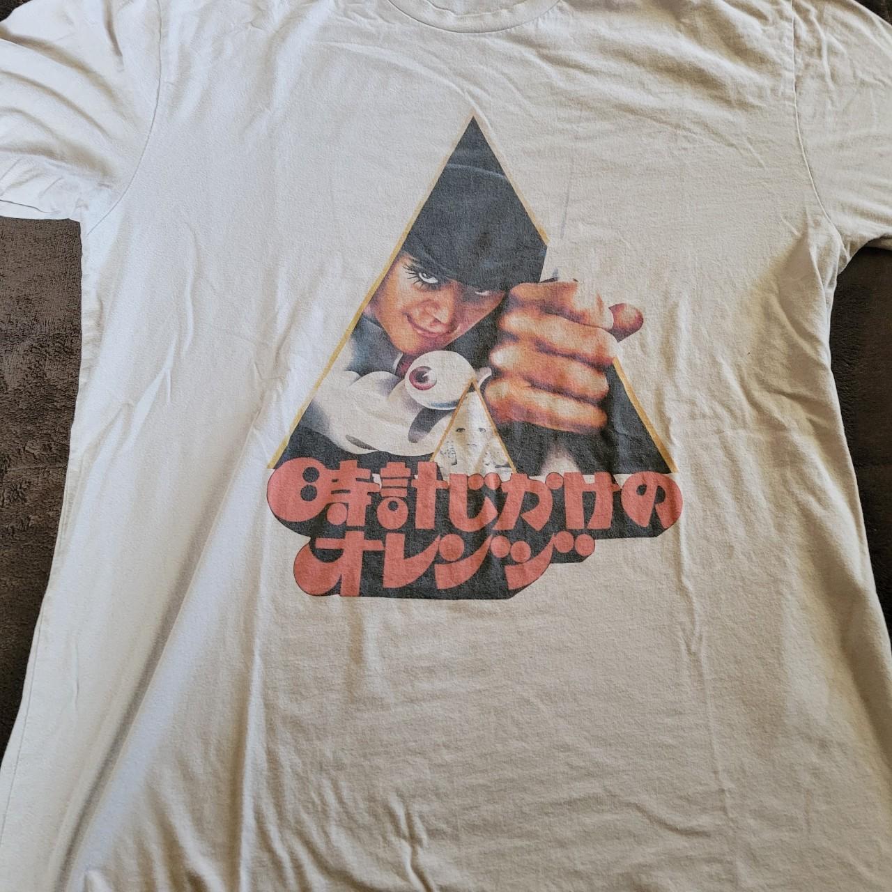 Clockwork Orange Japanese poster shirt, size LARGE.... - Depop