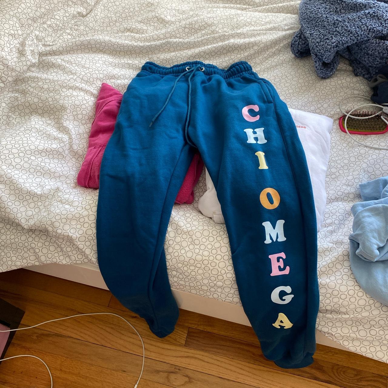 Chi Omega sweat pants inspired by MadHappy! - I... - Depop