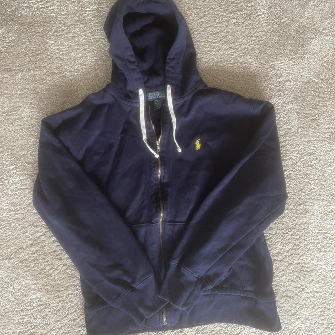 Polo Ralph Lauren zip up hoodie Good condition fits... - Depop