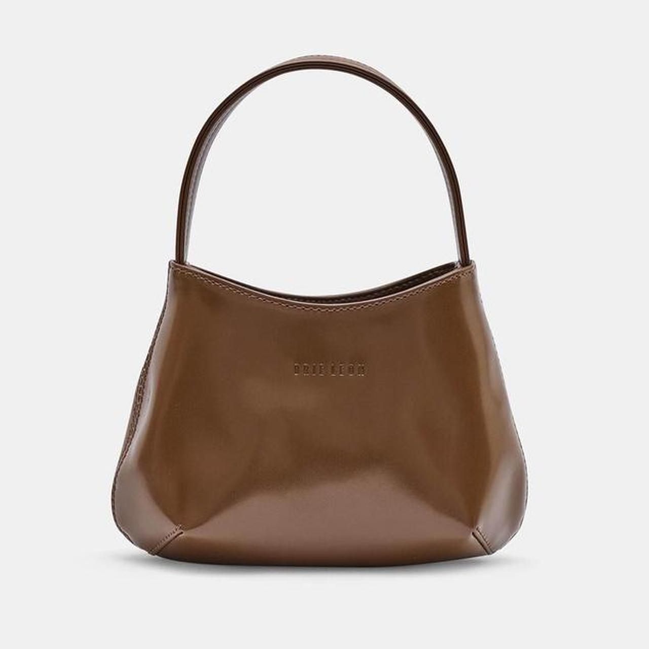 BRIE LEON Mini Antonia Bag in Milk Chocolate Semi... - Depop