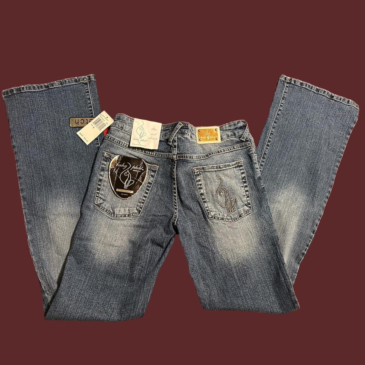 Baby Phat Jeans Style: LVLY LEMON Size: 5 , 33... - Depop