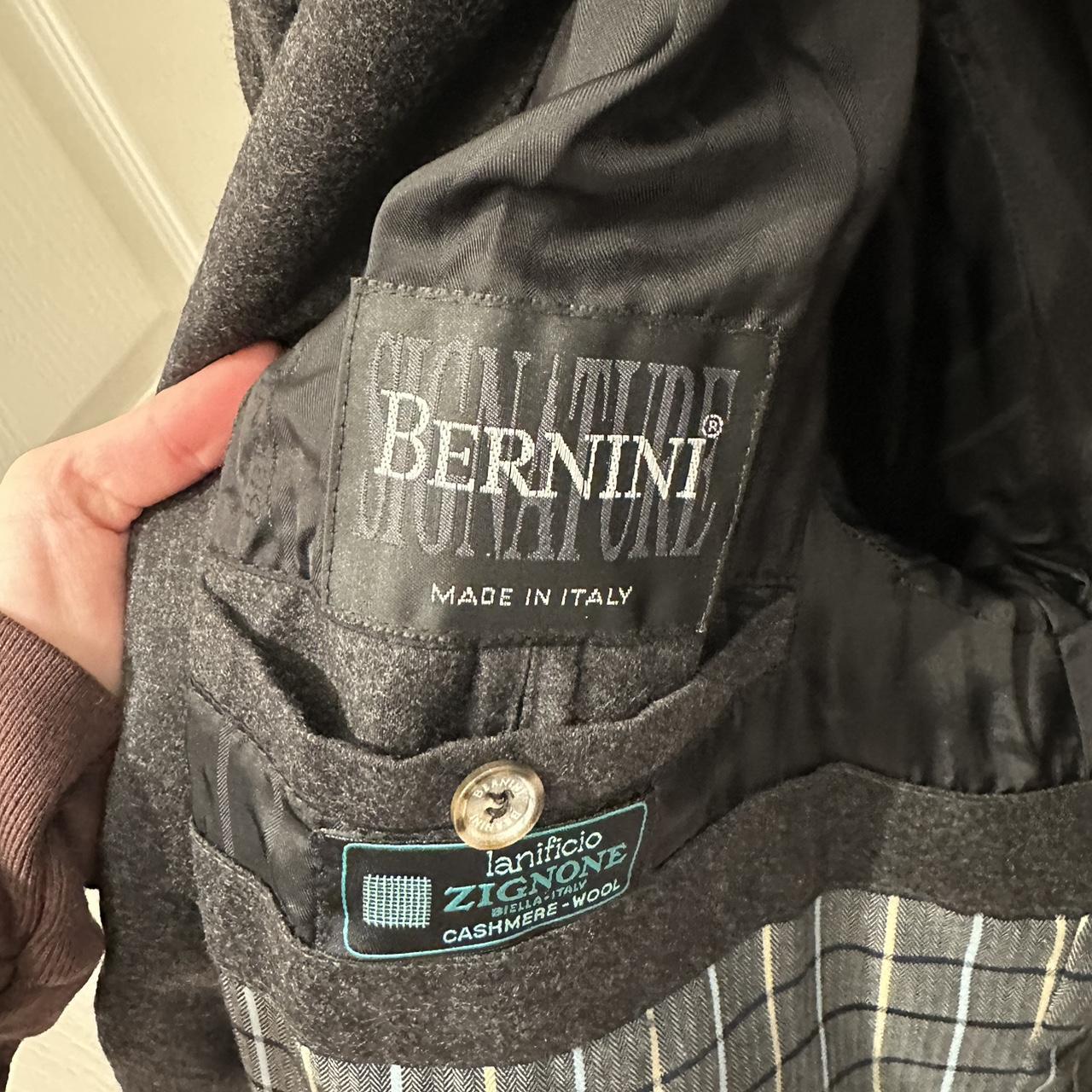 Bernini Cashmere and Wool Jacket in good condition,... - Depop