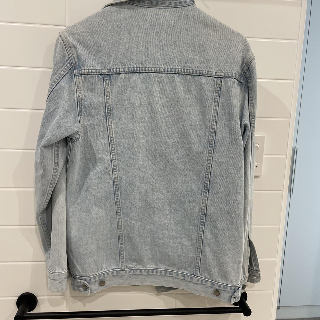 Assembly label jacket Denim Oversized fit size... - Depop